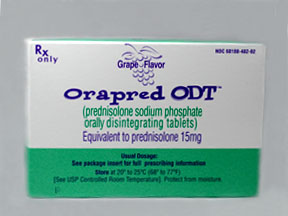 ORAPRED口服速崩片-10毫克/片 14片/盒|哮喘药物|prednisolone sodium phosphate|泼尼松龙磷酸钠|抗癌 ...