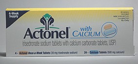 ACTONEL WITH CALCIUM CO-PACK 500毫克/片 4片/剂量装|治疗骨质疏松药物||利塞膦酸钠/碳酸钙|抗癌新药|美国 ...