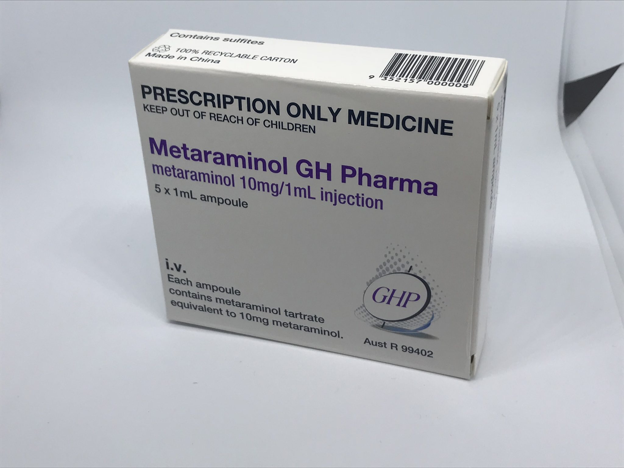 间羟胺 10毫克/毫升 注射/输注溶液 x 5小瓶 |抗高血压药物||间酒精酒石酸盐|抗癌新药|美国新药|世界药房现以最优惠的价格向国内癌症 ...